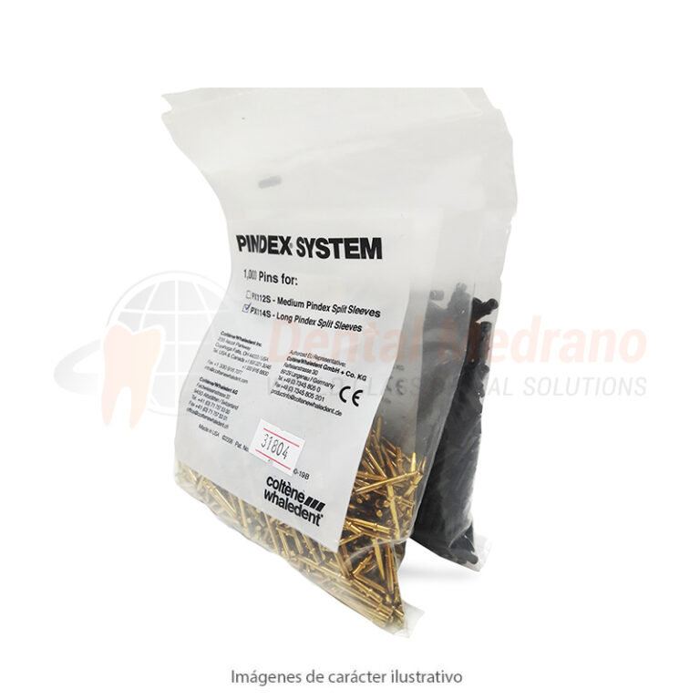 PERNO PINDEX LARGO CON CAPUCHON x1000 – Coltene - Dental Medrano