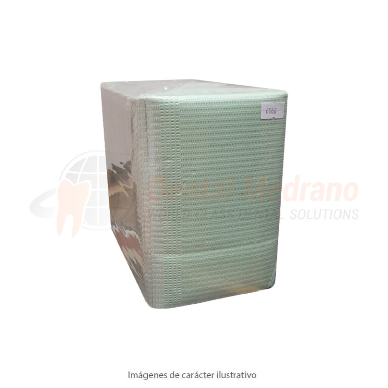 Compresas 3capas pack x125 verde 6.5g premium PT- - Dental Medrano