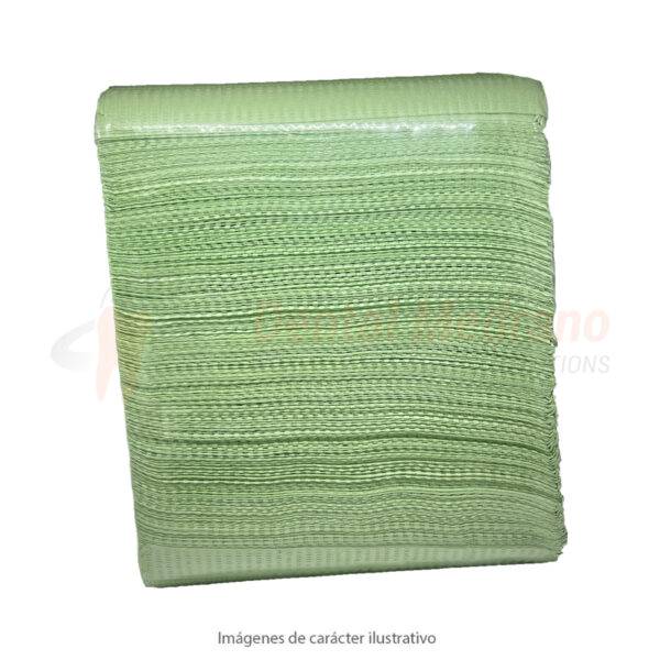 Compresas 3capas Pack x125 green standard Easydent - Dental Medrano